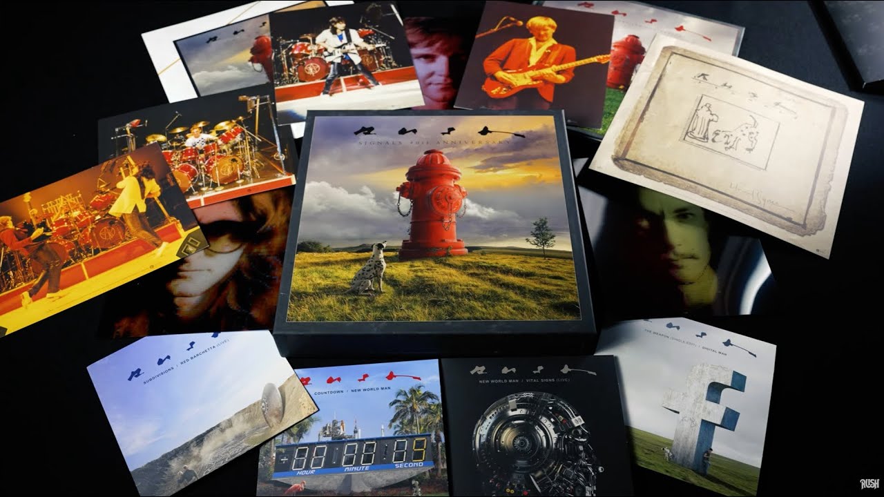 Rush ‘Signals’ Detalles Caja 40 Aniversario
